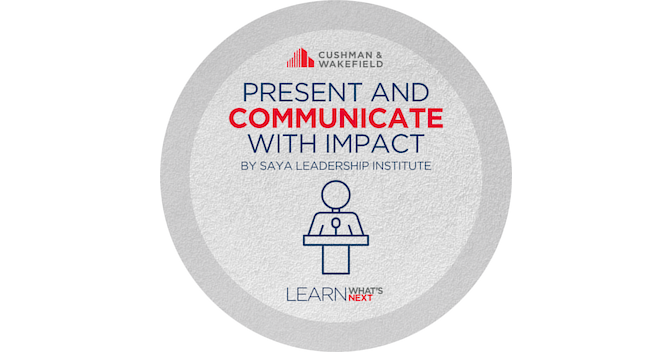 Present And Communicate With Impact - Credly