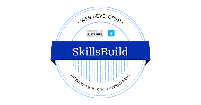 Introduction to Web Development - Credly