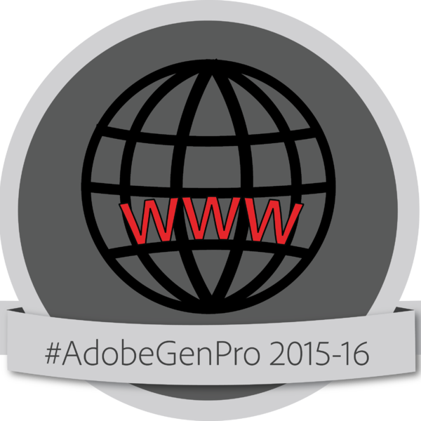 Adobe Generation Professional: Web Design 16 - Credly