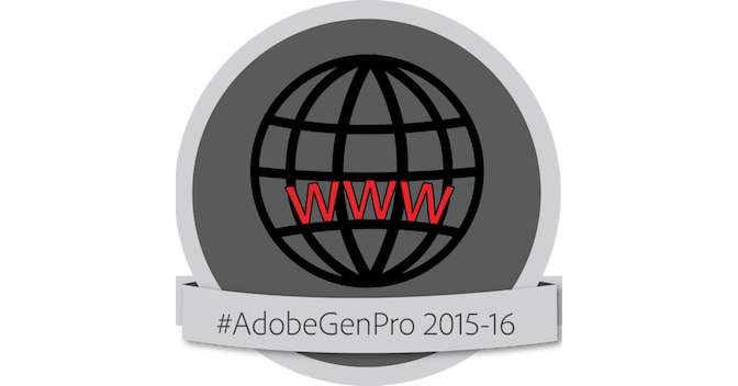 Adobe Generation Professional: Web Design 16 - Credly
