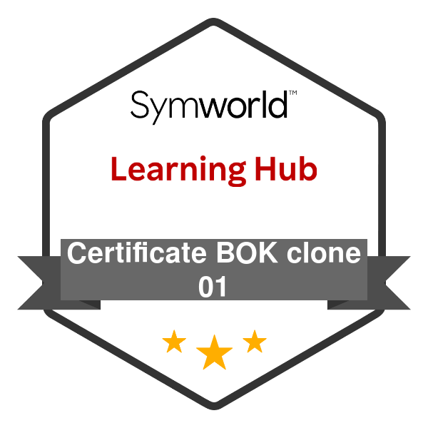 Certificate BOK clone 01 - Credly