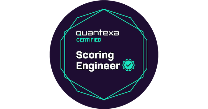 Quantexa Certified Scoring Engineer - Credly