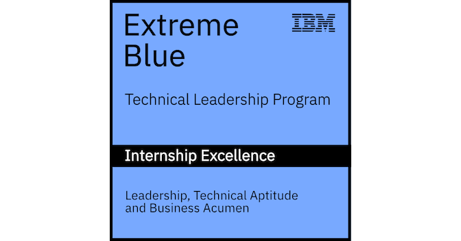 IBM Extreme Blue™ - Credly