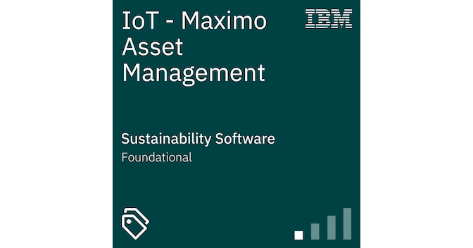 IoT - Maximo Asset Management - Credly