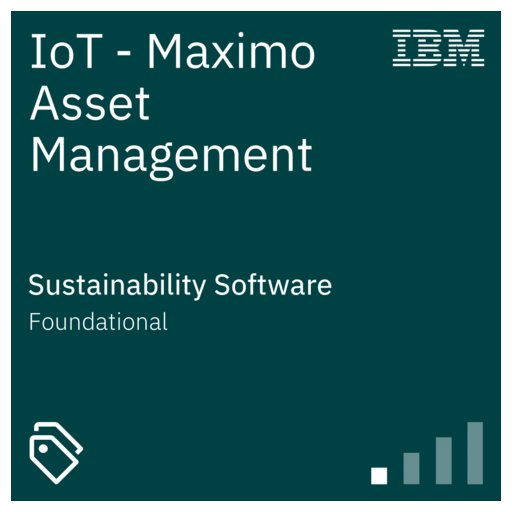 IoT - Maximo Asset Management - Credly