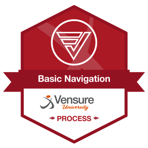 Process Badge: Basic Navigation in Vfficient - Credly