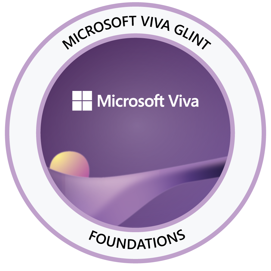 Microsoft Viva Glint Foundations - Credly