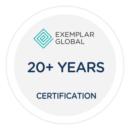 Recognition of 20+ years of Certification - Credly