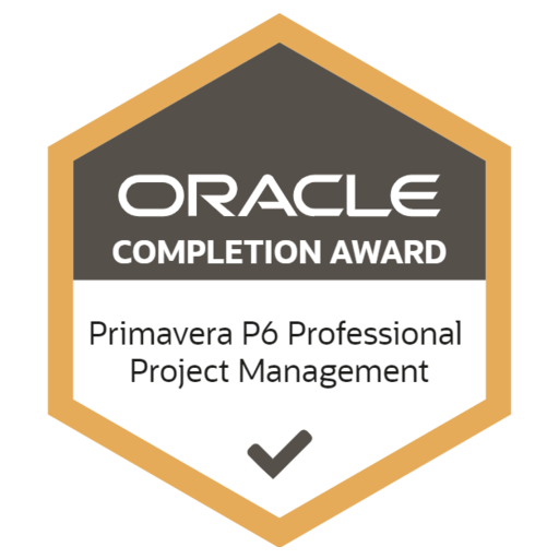 Primavera P6 Professional Project Management - Credly