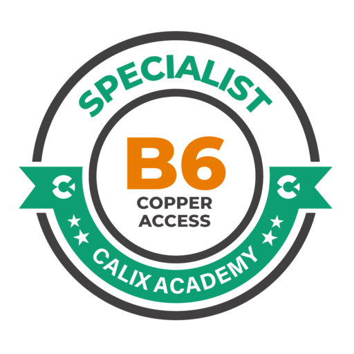 B6 Copper Access Specialist - Credly