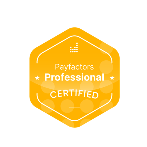 Payfactors Professional Certification - Credly