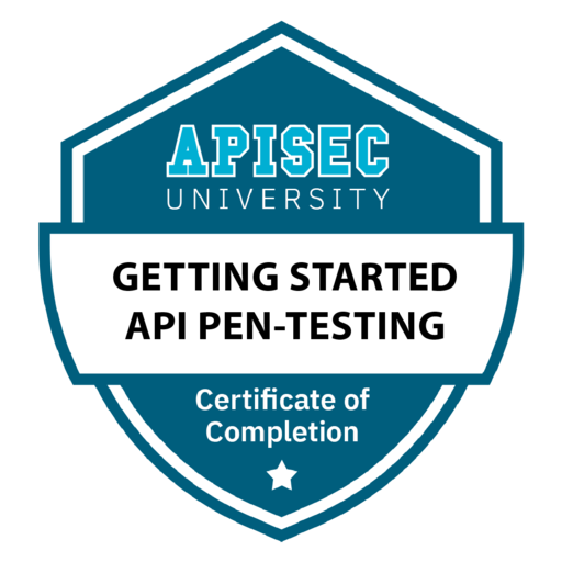 Getting Started in API Pen-Testing (1 hour) - Credly