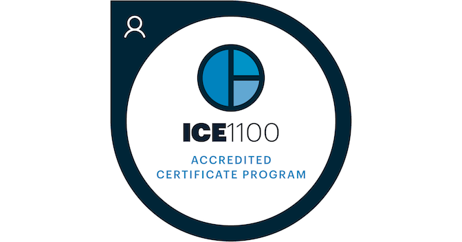 ICE 1100 Accredited Program - Credly