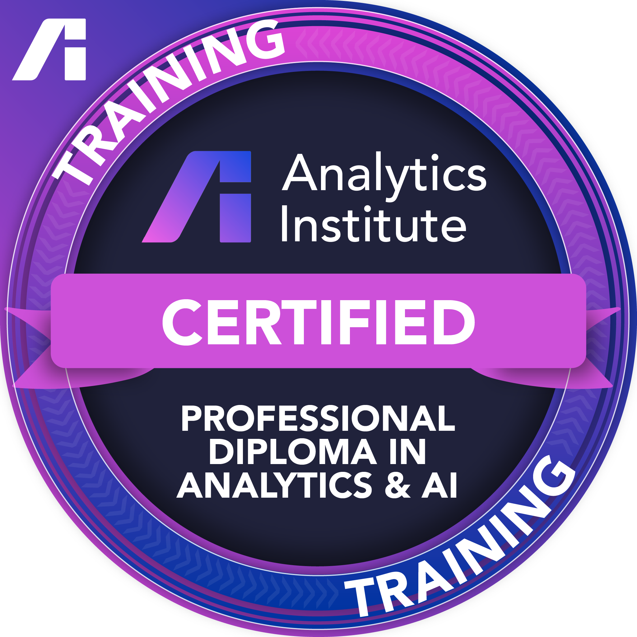 Professional Diploma in Analytics & AI - Credly