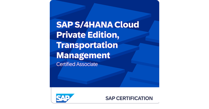 SAP Certified Associate - SAP S/4HANA Cloud Private Edition ...
