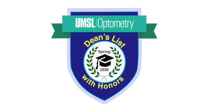Dean's List w/ Honors - Spring 2020 - Credly