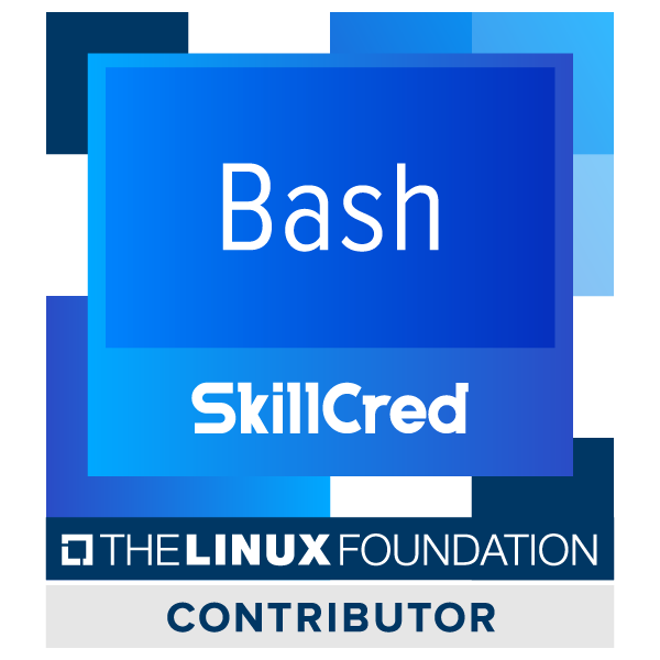 Exam Contributor: Shell Scripting using Bash - Credly