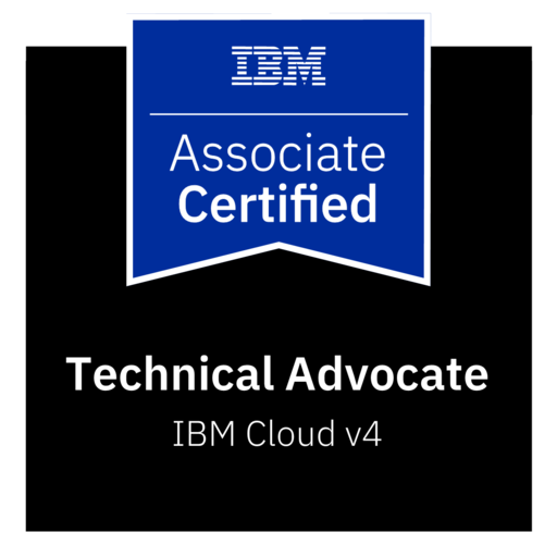 IBM Certified Technical Advocate - Cloud v4 - Credly