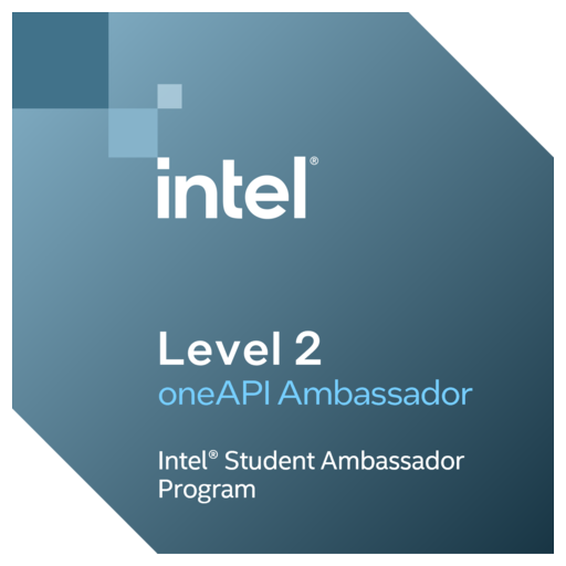 oneAPI Ambassador Level 2 - Credly