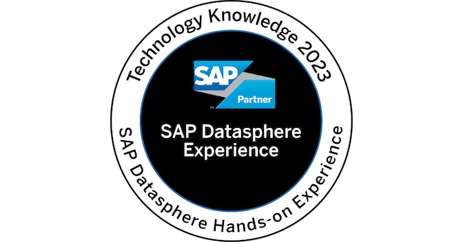 Technology Knowledge 2023 - SAP Datasphere Experience - Credly