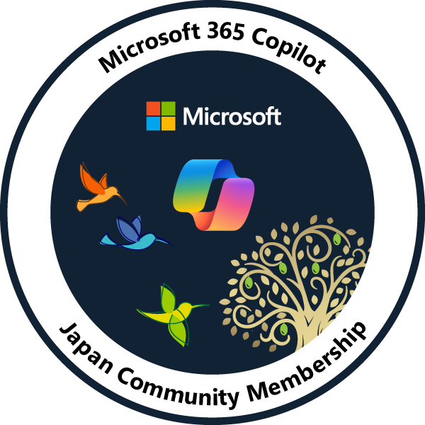 Microsoft 365 Copilot Japan Community Membership - Credly
