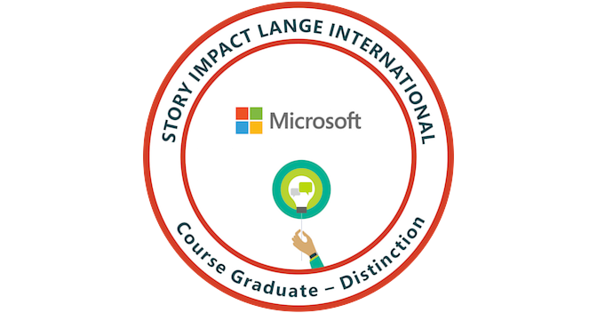 Story Impact: Learning to Connect and Compel - Distinction - Credly
