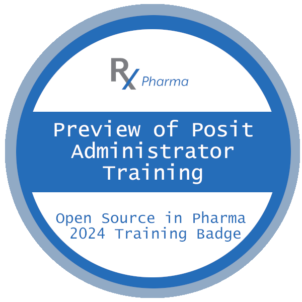 Preview of Posit Administrator Training - Credly
