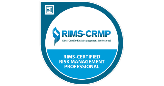 RIMS-Certified Risk Management Professional - Credly