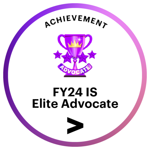 FY24 IS Elite Advocate - Credly