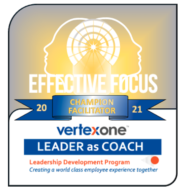 VertexOne LEADER as COACH CHAMPION FACILITATOR - Credly