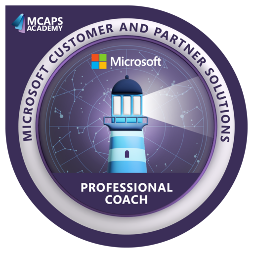 MCAPS Professional Coach - Credly