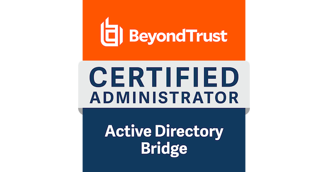 BeyondTrust Certified Administrator - AD Bridge - Credly