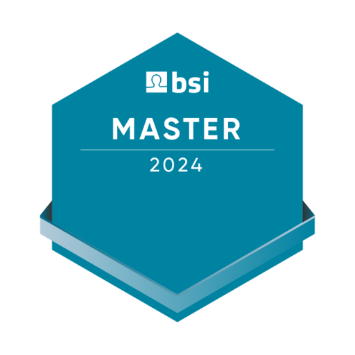 BSI Certified Master 2024 - Credly