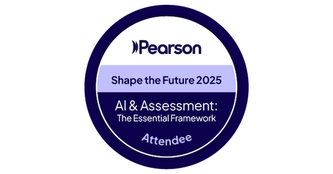 AI & Assessment badge - Credly
