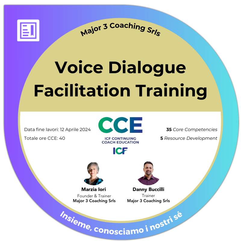 Voice Dialogue Facilitation Training 2024 - Credly