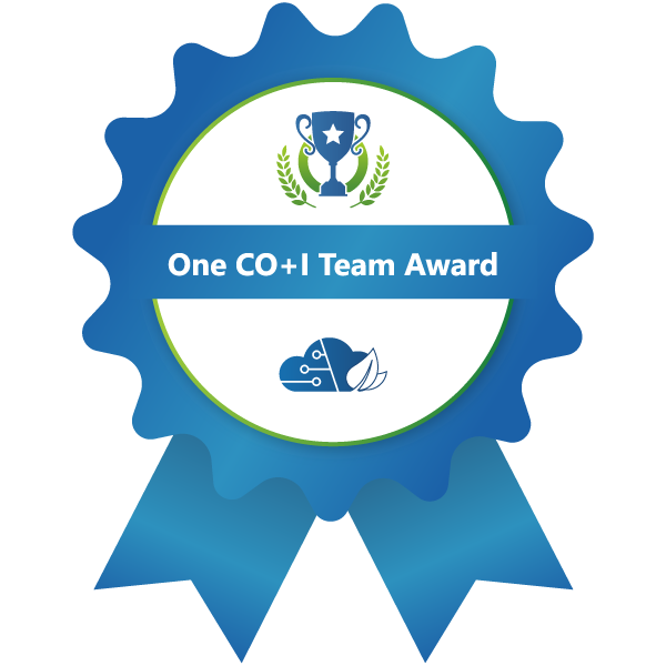 CO+I Awards Program Winner: One CO+I Team Award - Credly