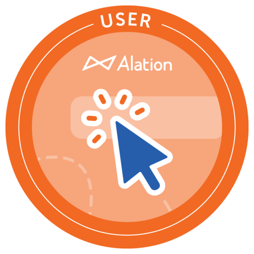 Alation User Brilliance Badge - Credly