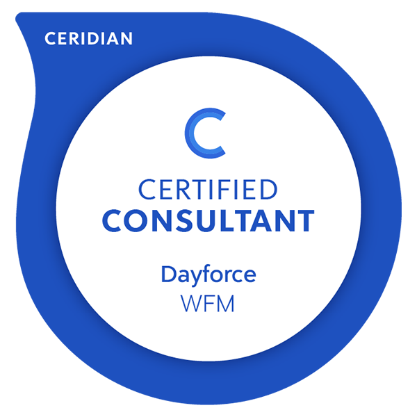 Ceridian Certified Consultant - Dayforce WFM - Credly