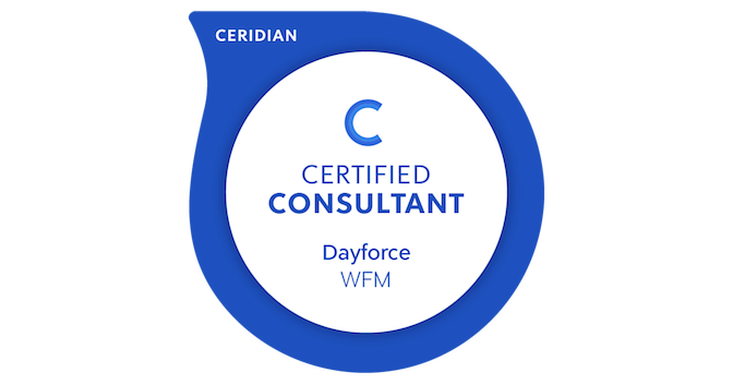 Ceridian Certified Consultant - Dayforce WFM - Credly