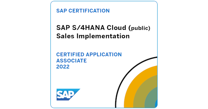 SAP Certified Application Associate - SAP S/4HANA Cloud (public ...