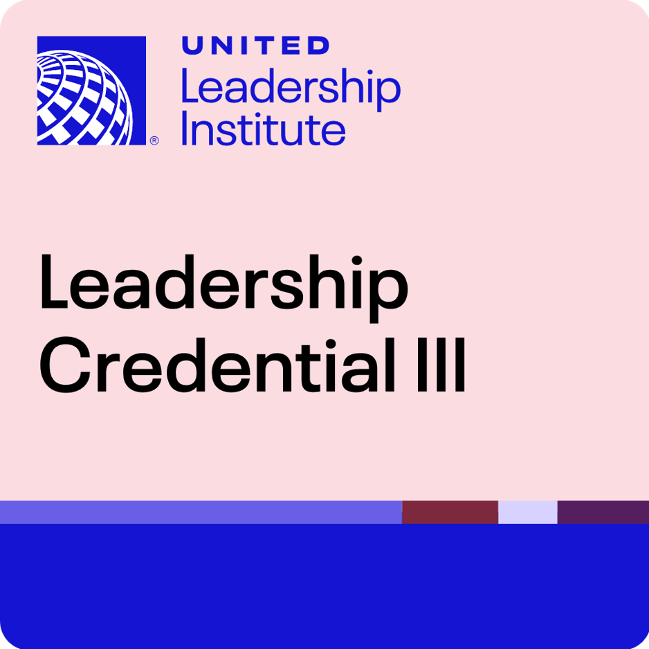 Leadership Institute - Credential III - Credly Leadership Institute - Credential III - Credly