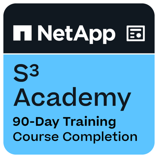 90-Day Training Course Completion - Credly