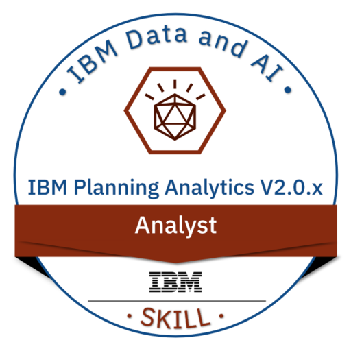 IBM Planning Analytics V2.0.x Analyst - Credly