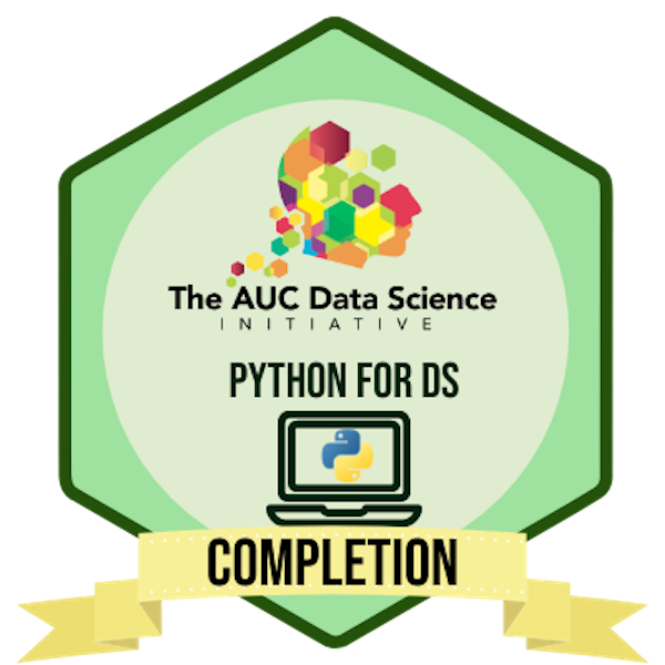 Python For Data Science Credly