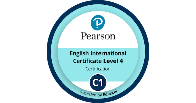 Pearson English International Certificate Level 4 - Credly
