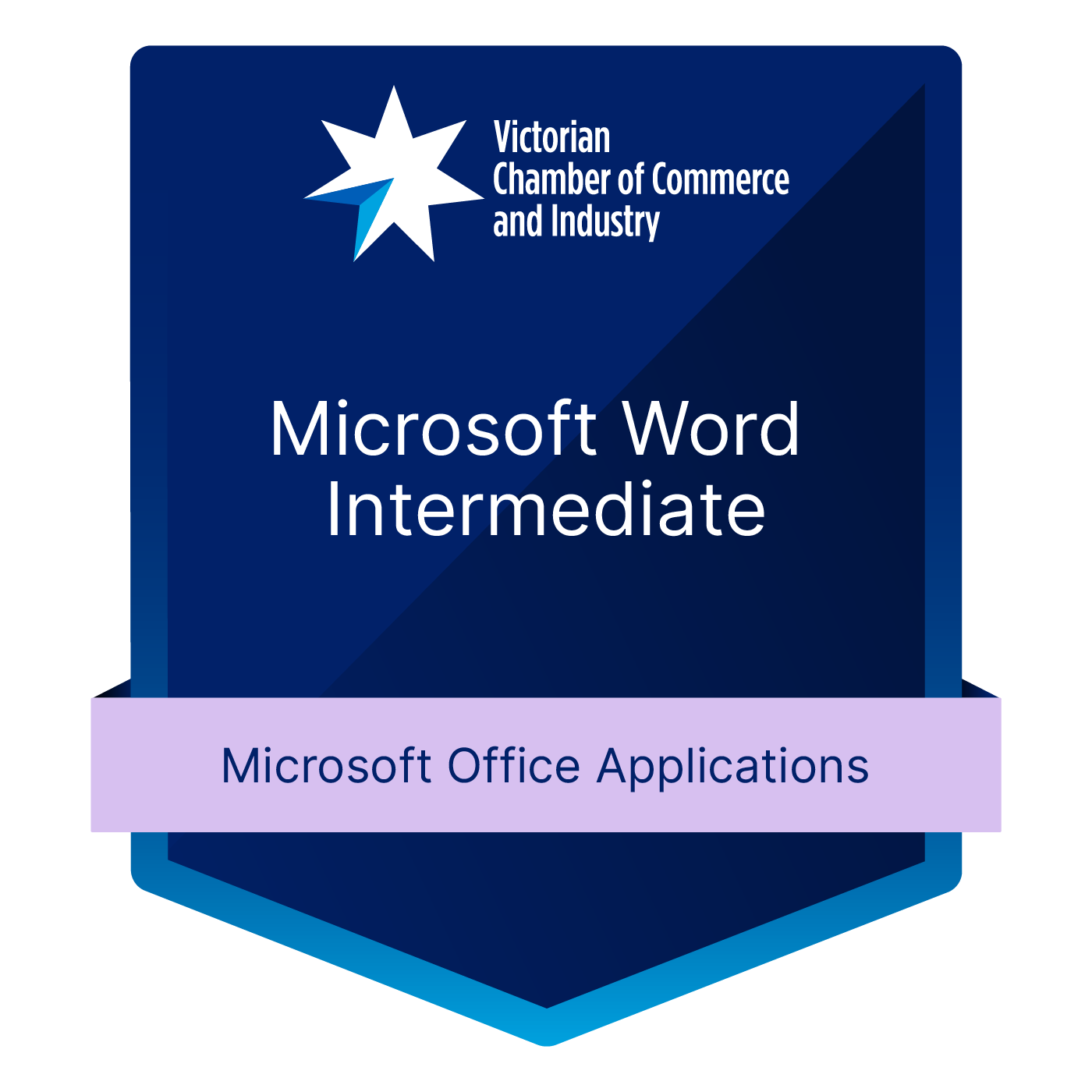Microsoft Word Intermediate Credly 