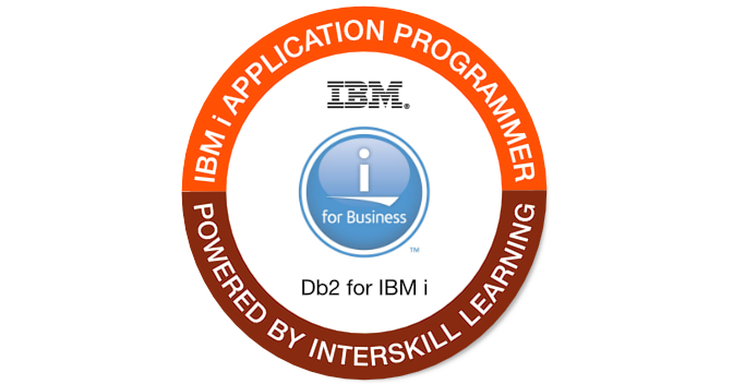 Interskill - IBM i Application Programmer – Db2 for IBM i - Credly