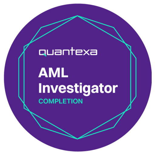 Quantexa AML Investigator - Credly