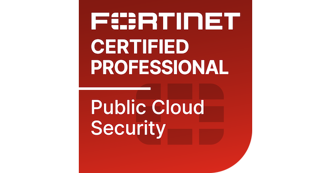 Fortinet Certified Professional Public Cloud Security - Credly