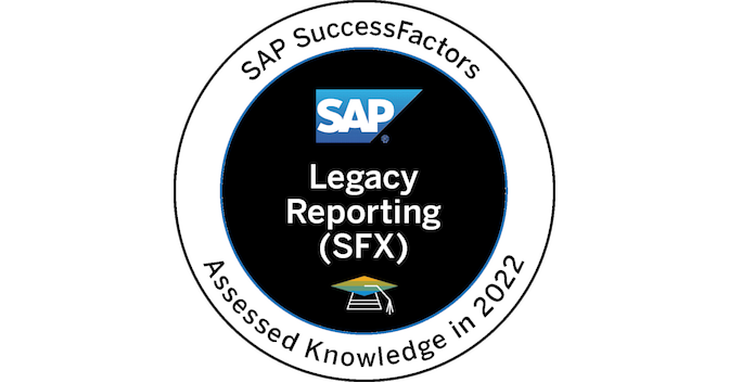 SAP Product Knowledge 2022 - SAP SuccessFactors Legacy Reporting Expert ...